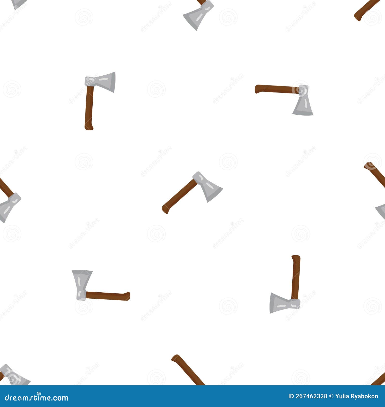 Garden Axe Pattern Seamless Vector Stock Vector - Illustration of house ...