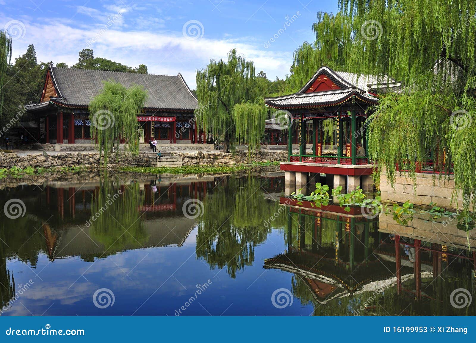 Garden in Beijing Summer Palace Editorial Stock Photo - Image of china ...