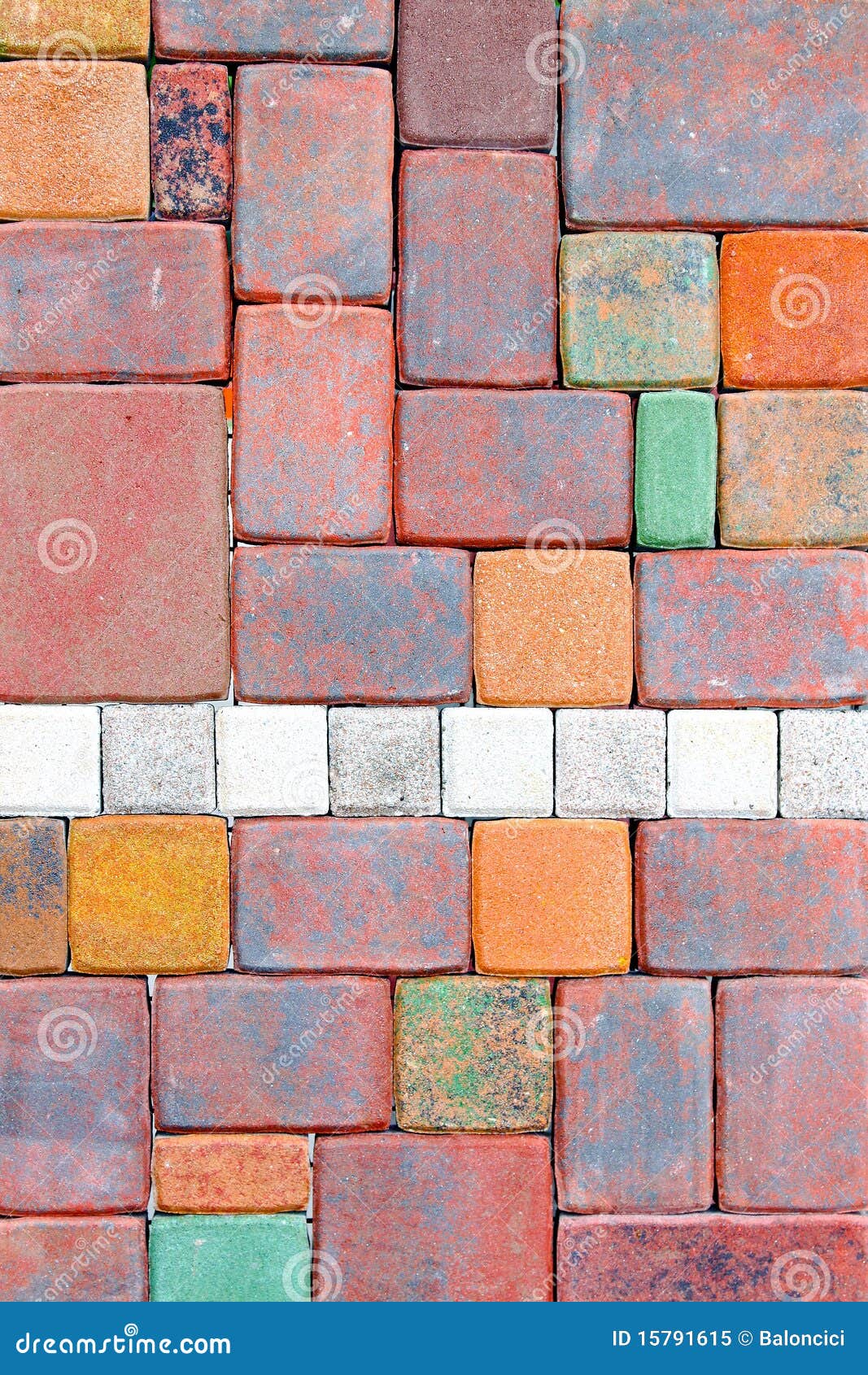 Garden bricks stock image. Image of garden, outdoor, terracotta - 15791615
