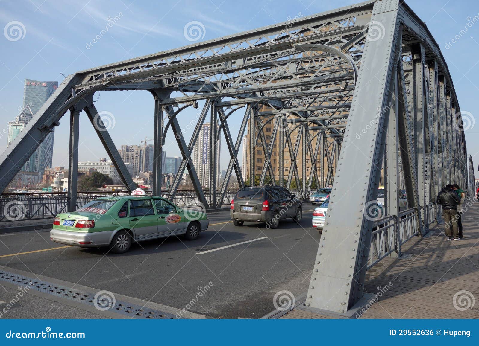 Garden bridge of Shanghai editorial photo. Image of geometric - 29552636