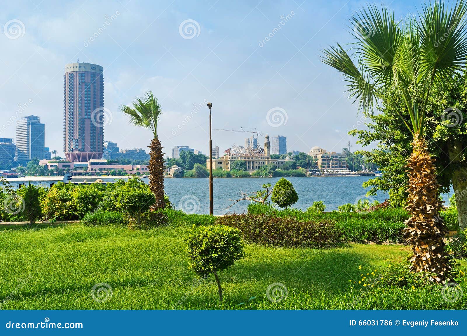 The Garden on Cairo Promenade Editorial Photo - Image of island, gezira ...