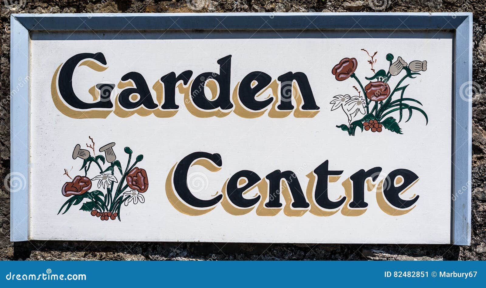 Garden Centre Sign stock image. Image of english, store - 82482851