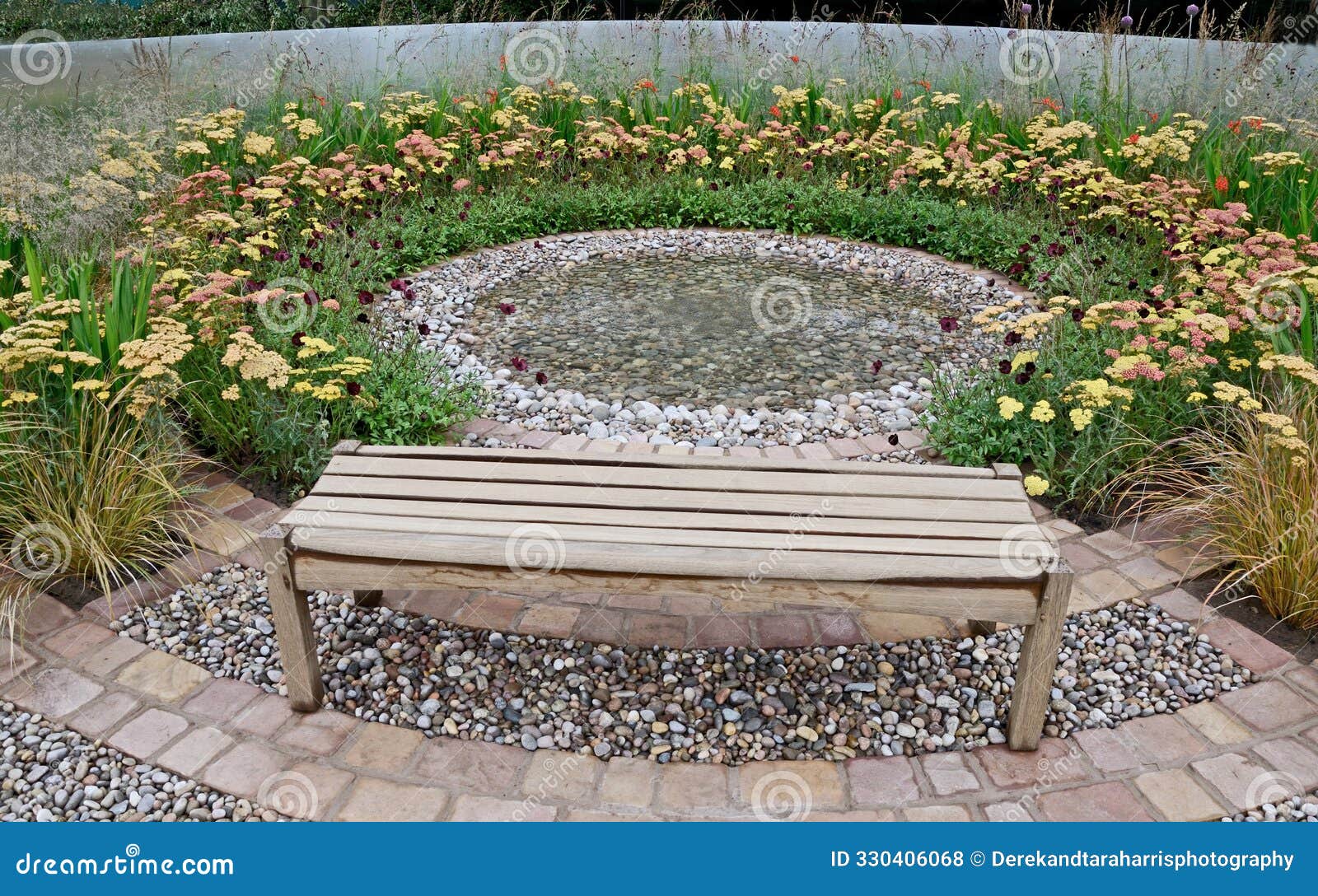 A Garden Design Inspired by a Musical Instrument Stock Photo - Image of ...