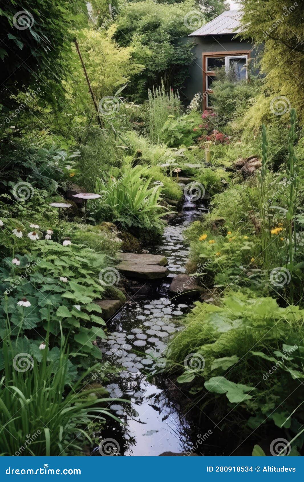 Diverse Flora And Fauna Thriving In A Biodiverse Rainforest Royalty ...