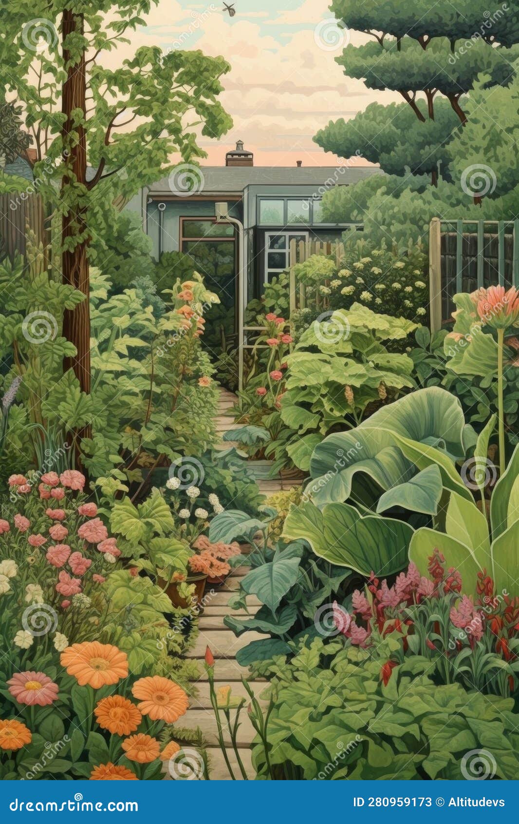 Diverse Flora And Fauna Thriving In A Biodiverse Rainforest Royalty ...