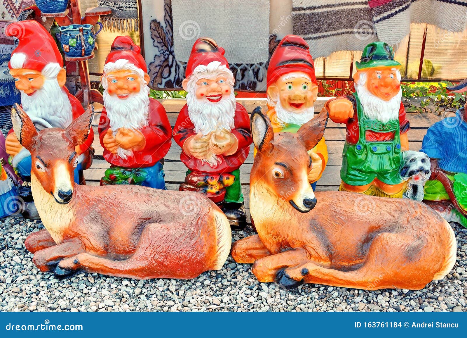 Garden Dwarf stock photo. Image of gnome, dwarf, little - 163761184