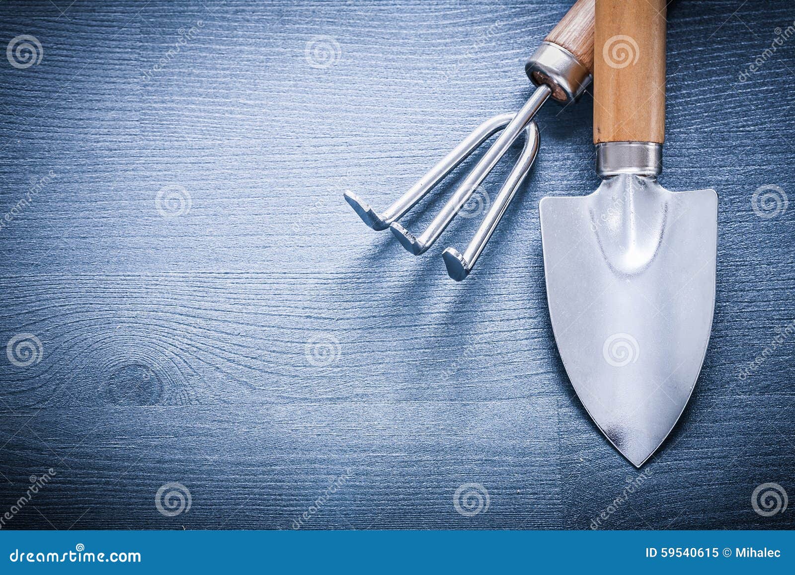 Garden Fork Spade Paint Wood Board Stock Photos - Free & Royalty-Free ...