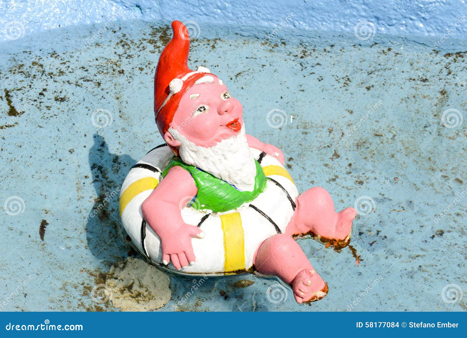 Garden gnome stock photo. Image of outdoors, statue, yard - 58177084