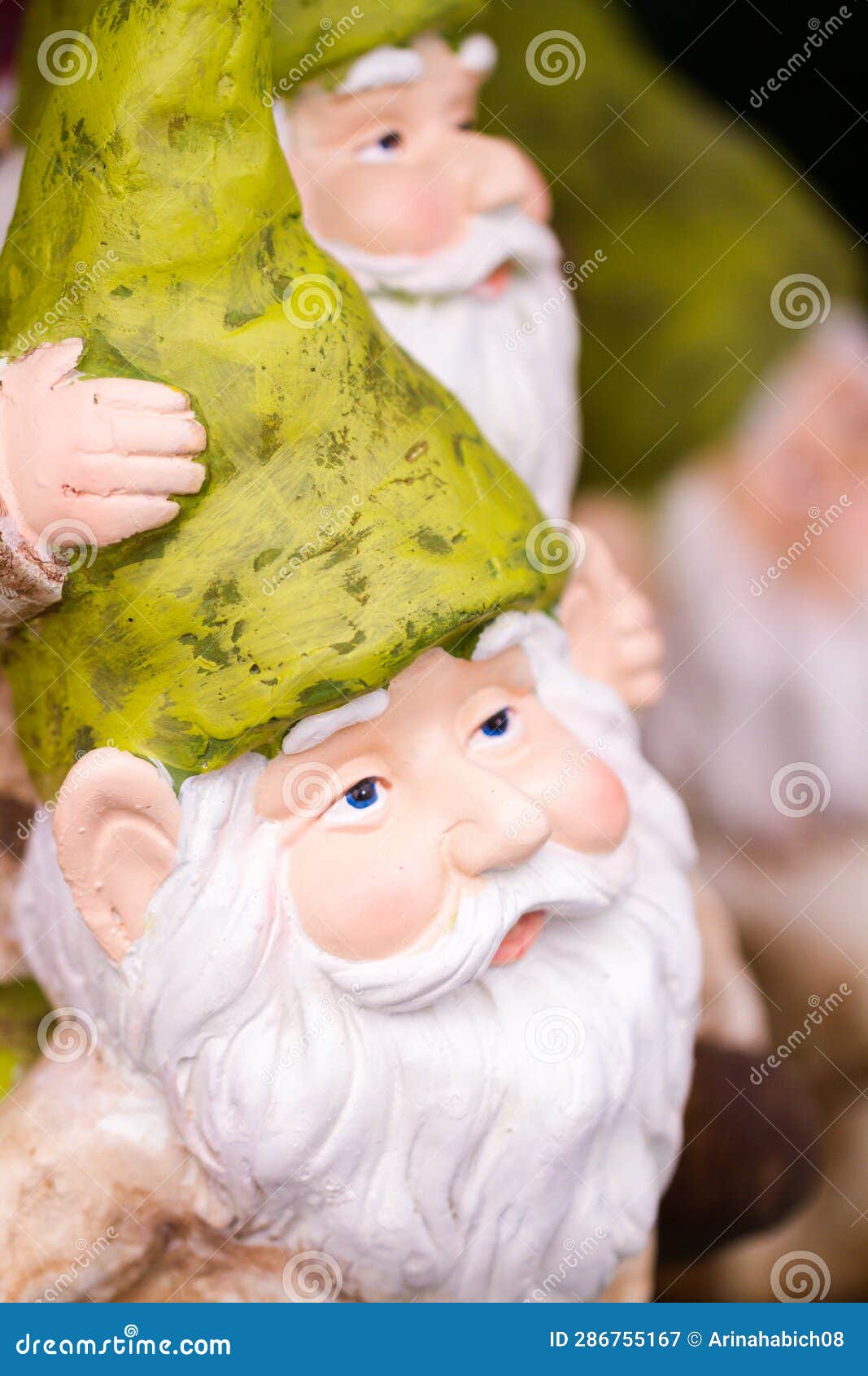 Garden gnomes stock image. Image of small, garden, multicolor - 286755167