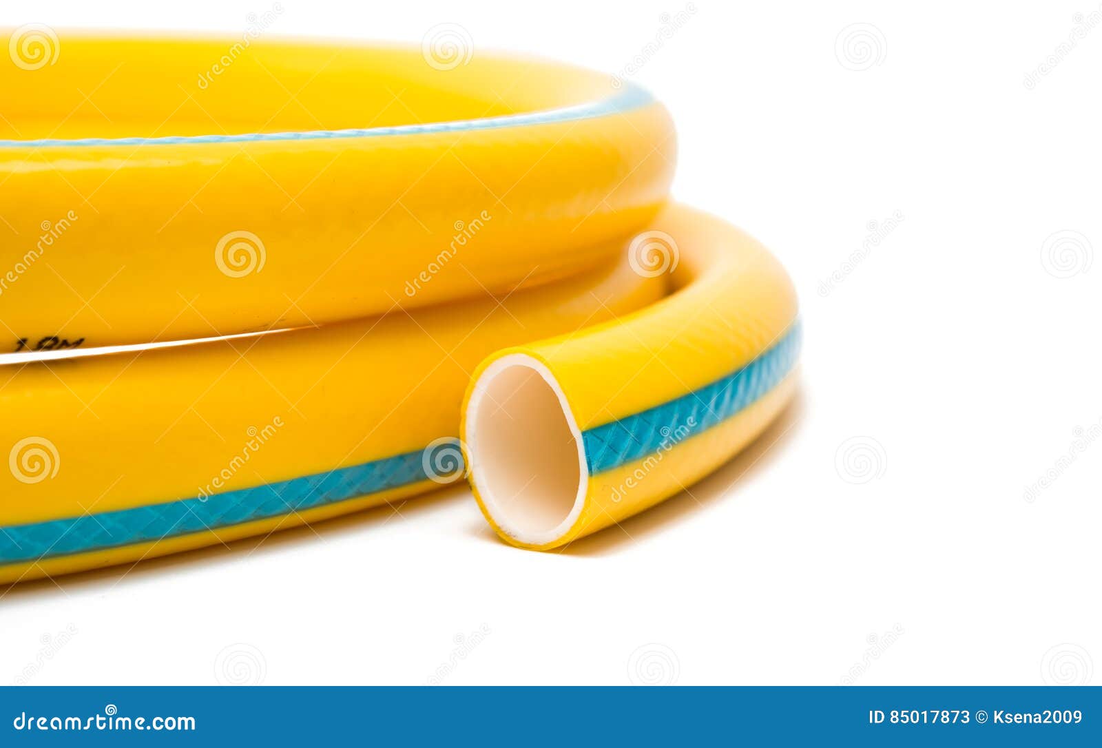 Garden hose isolated stock image. Image of rubber, equipment - 85017873
