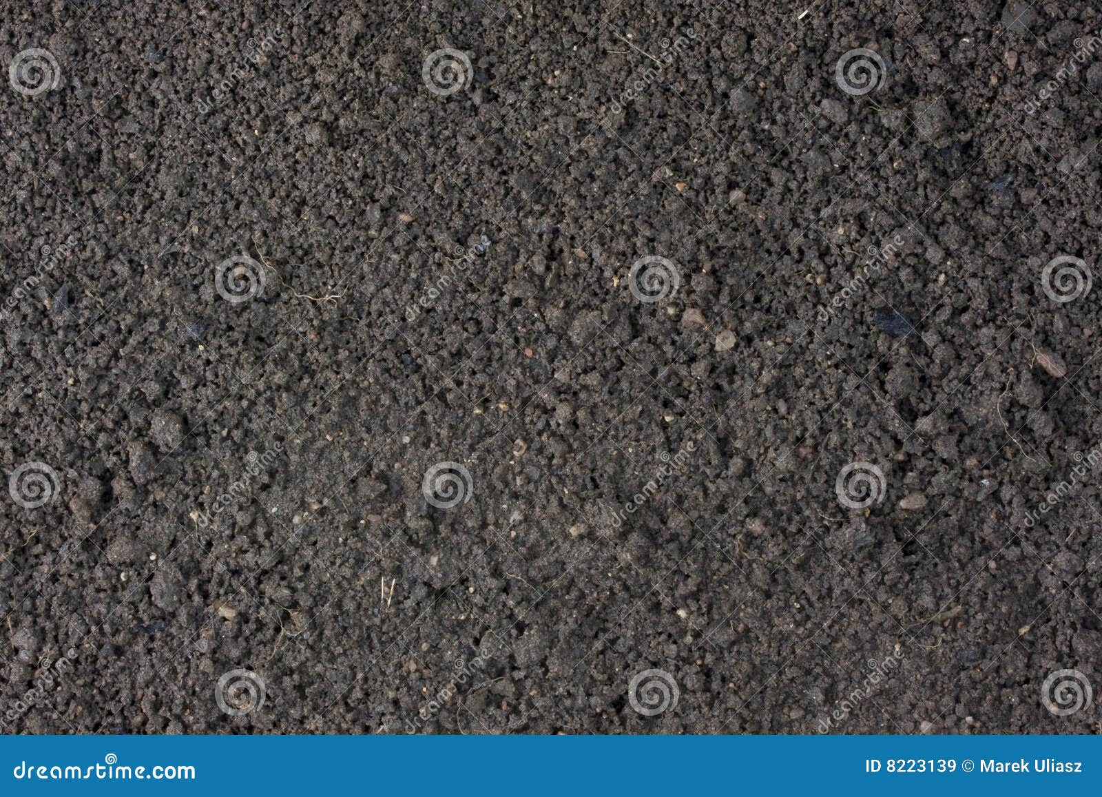 Garden Moist Top Soil Background Stock Image - Image of grain, sand ...
