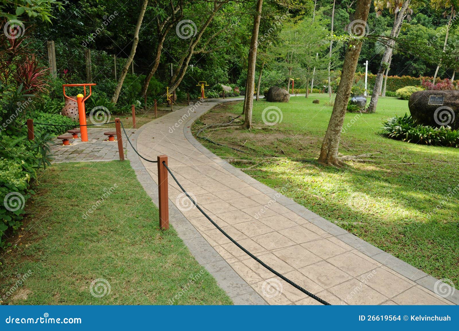 Garden Path stock photo. Image of design, decor, footpath - 26619564