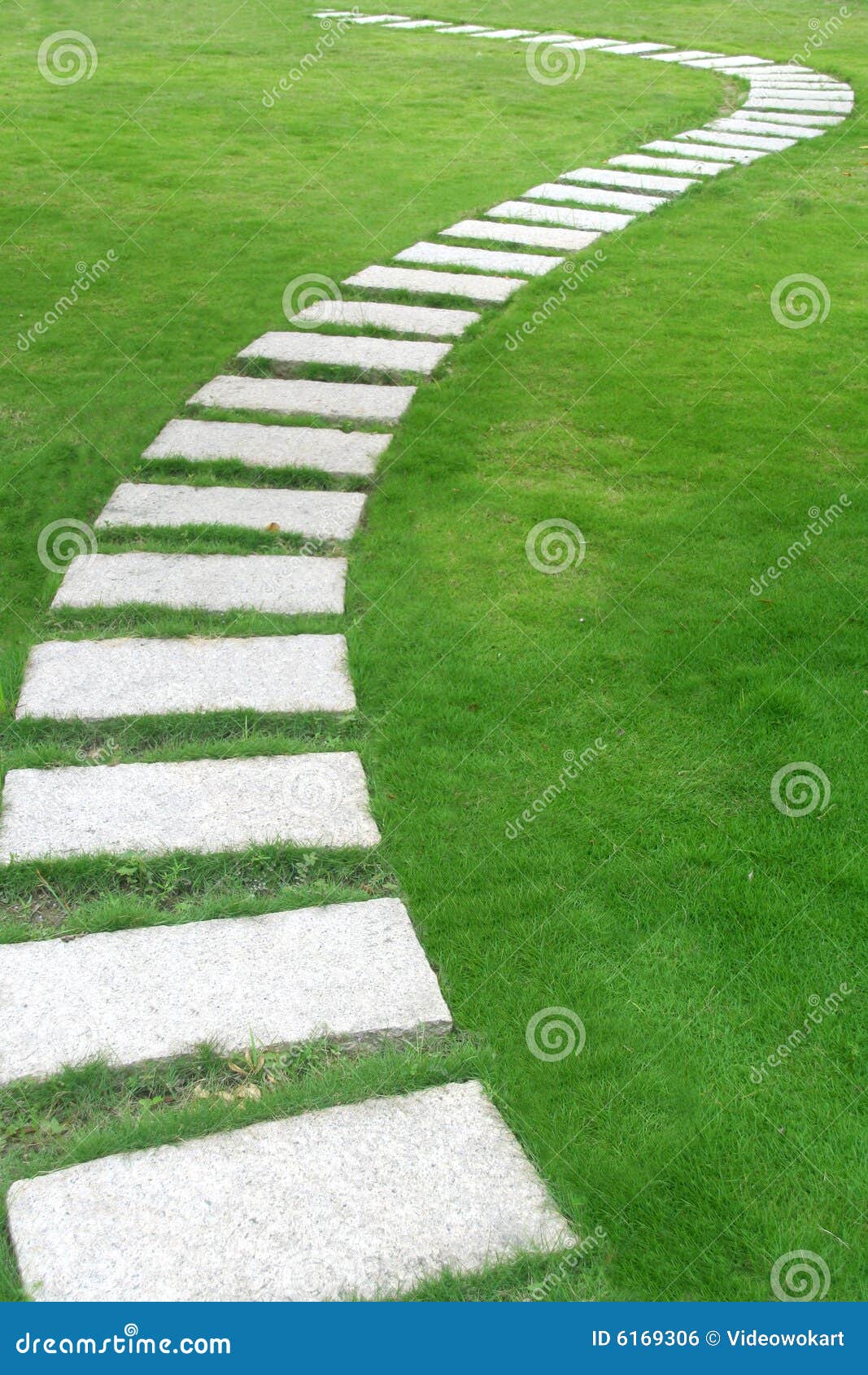 Garden path stock photo. Image of curve, garden, landscape - 6169306