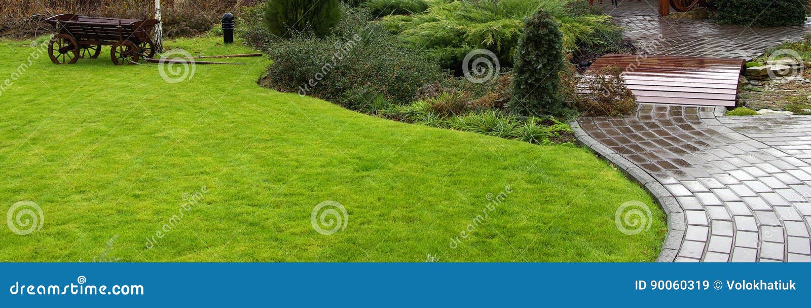 Path Through Grass Royalty-Free Stock Photo | CartoonDealer.com #7429719