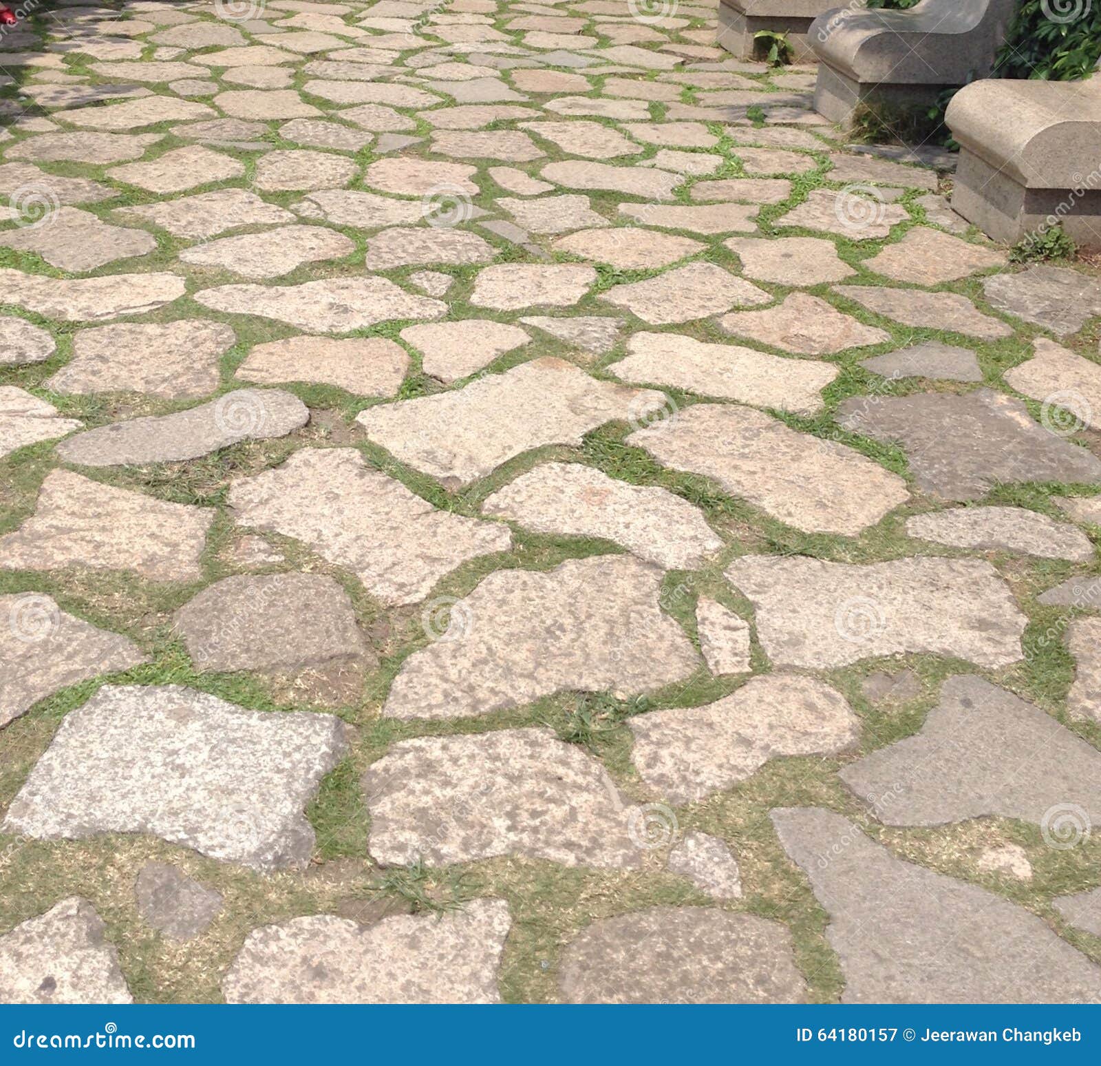 Garden Paver Abstract Pattern Stock Image - Image of pattern, landscape ...