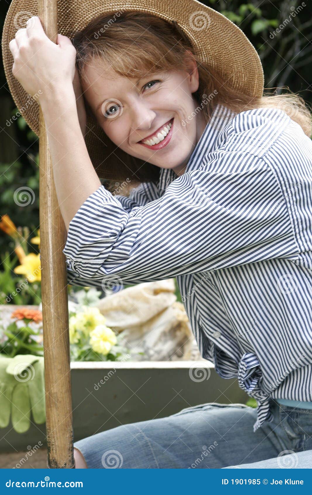 Garden portraits stock image. Image of garden, gardening - 1901985