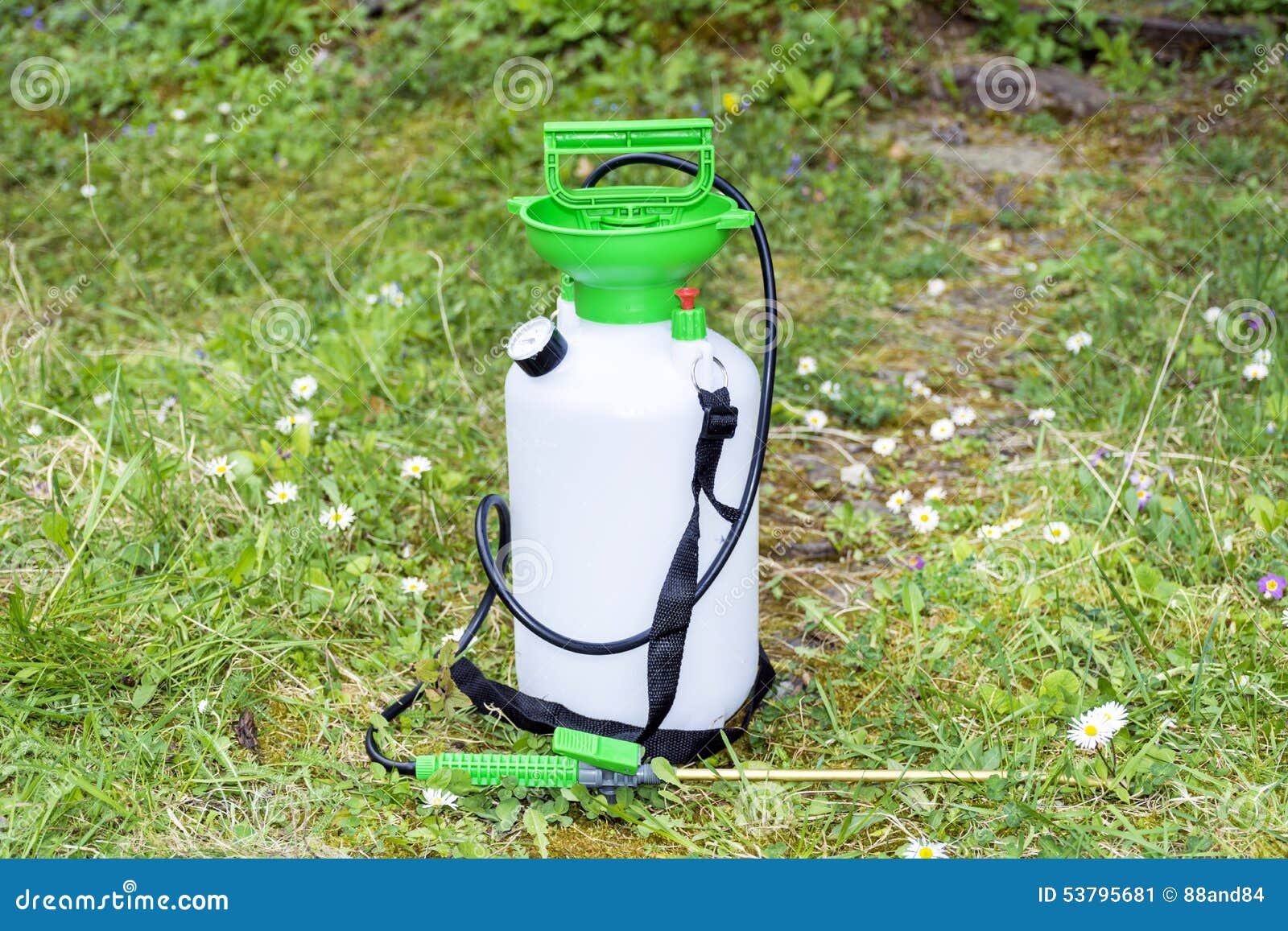 Garden Pressure sprayer stock image. Image of gardening - 53795681