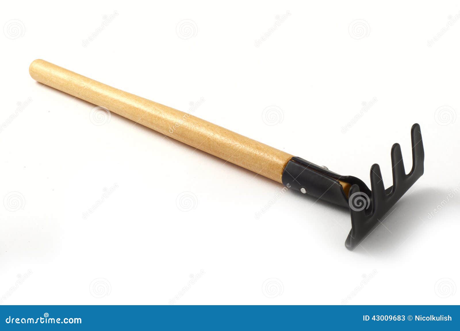 Garden rakes separately stock image. Image of white, plant - 43009683