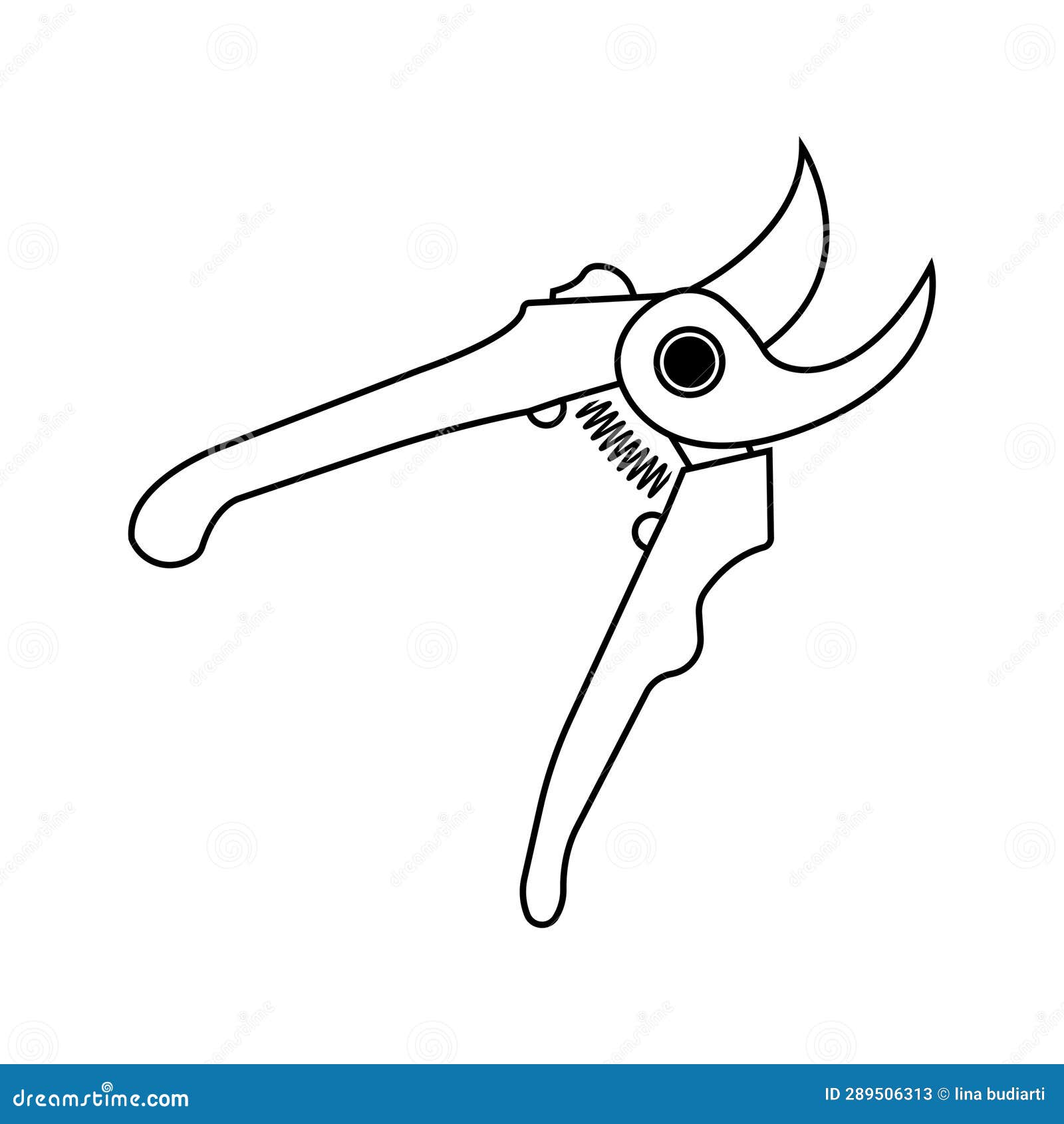 Garden Shears icon stock illustration. Illustration of pruner - 289506313