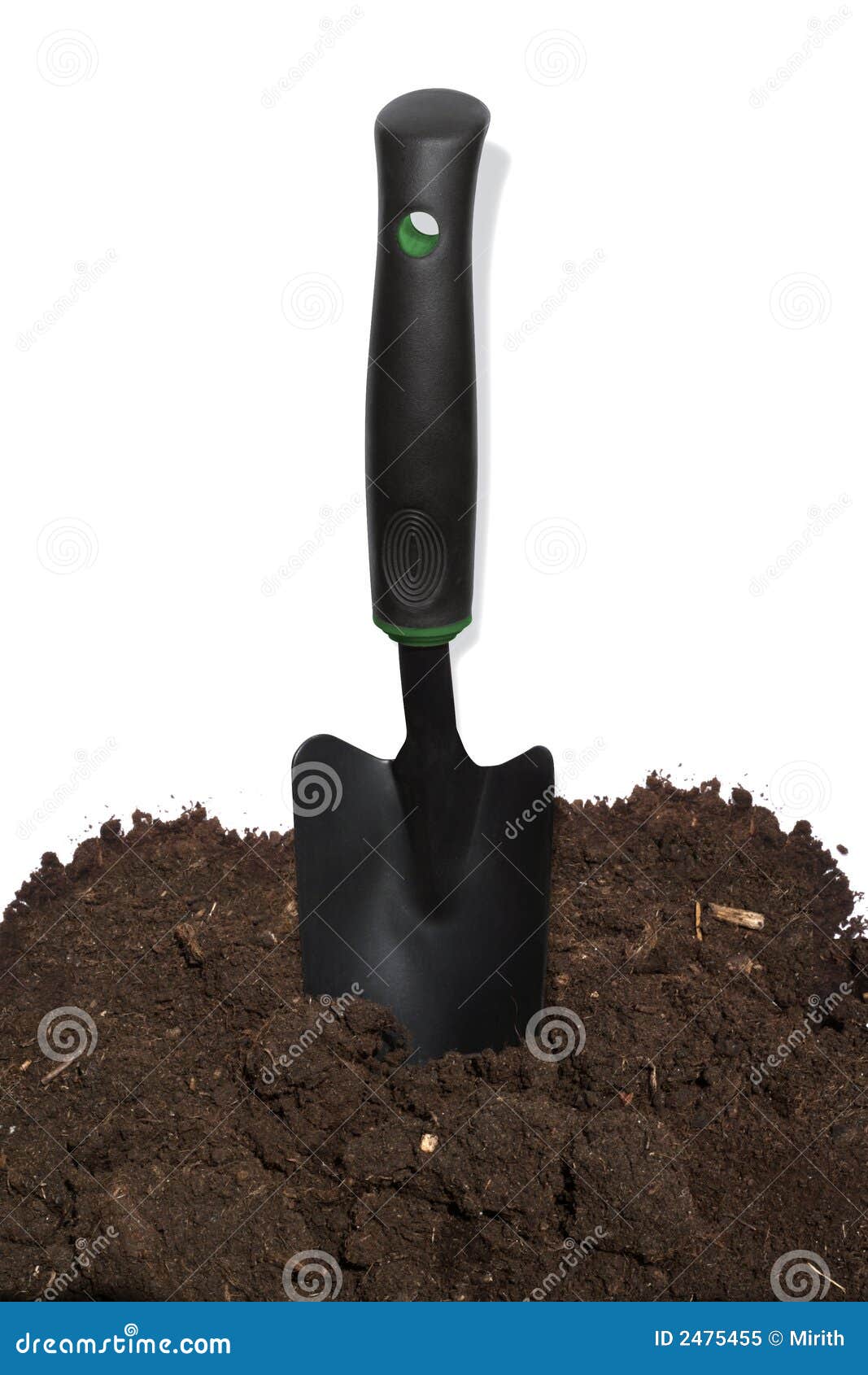 Garden spade stock image. Image of hobby, steel, equipment - 2475455