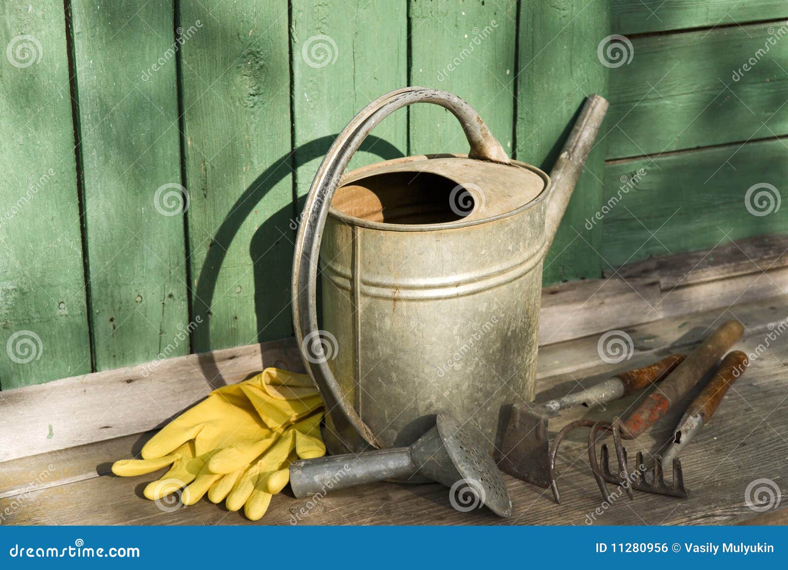 Garden tools stock photo. Image of gardening, openair - 11280956