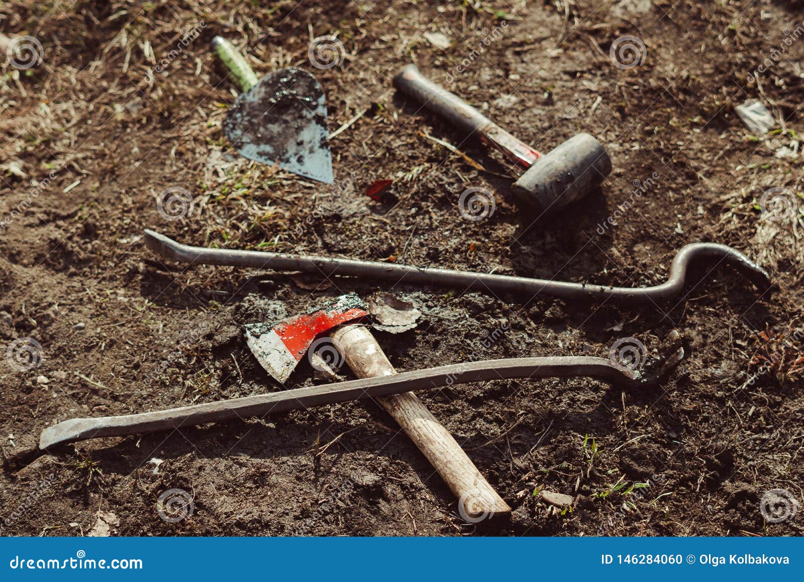 Crowbar On The Ground Royalty-Free Stock Photo | CartoonDealer.com ...