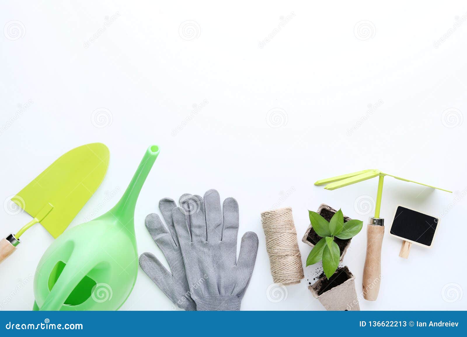Garden tools stock image. Image of clean, farm, cloth - 136622213