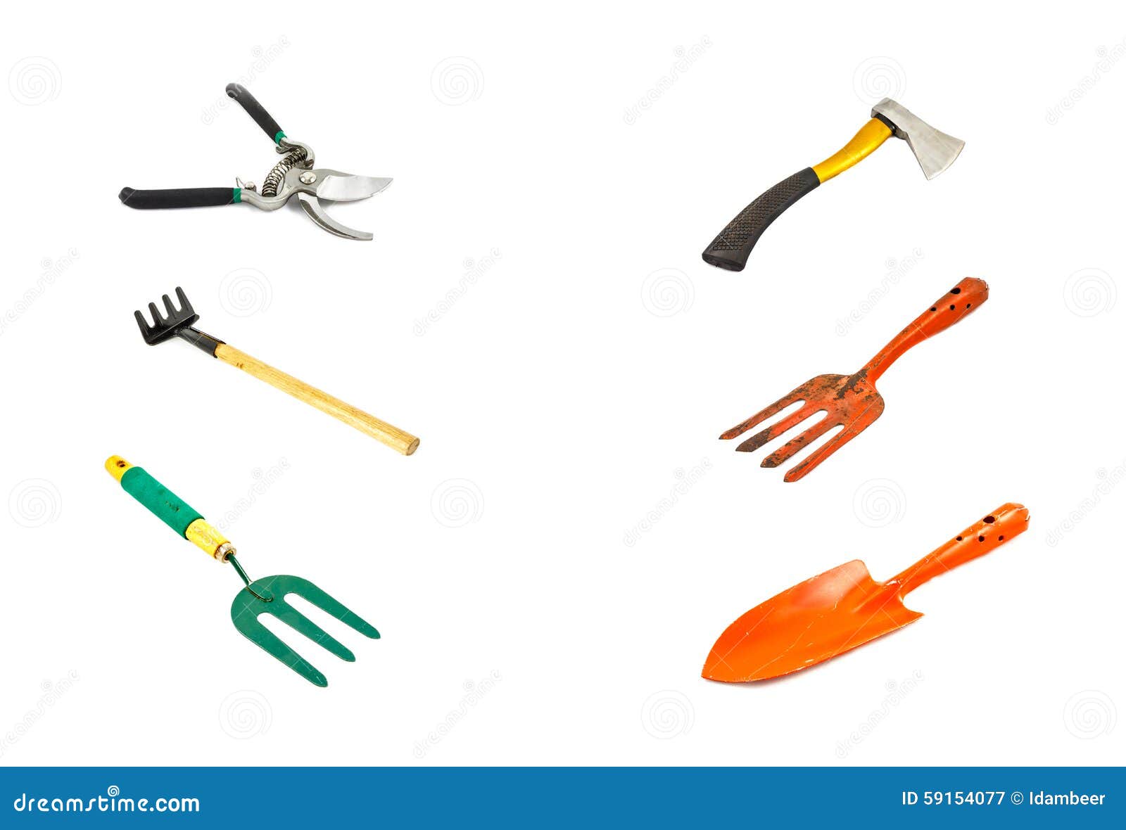 Garden tools stock image. Image of grafting, background - 59154077