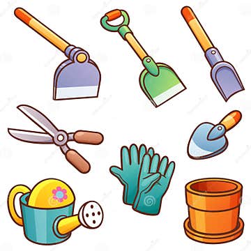 Garden tools stock vector. Illustration of tools, gardening - 85830902