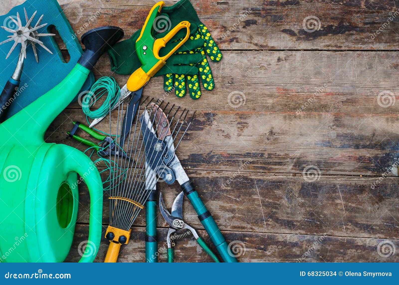 Garden tools stock photo. Image of greenhouse, green - 68325034
