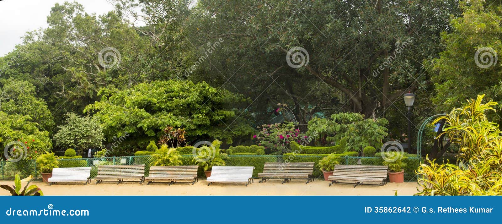 Garden view stock photo. Image of botanical, nature, tourism - 35862642