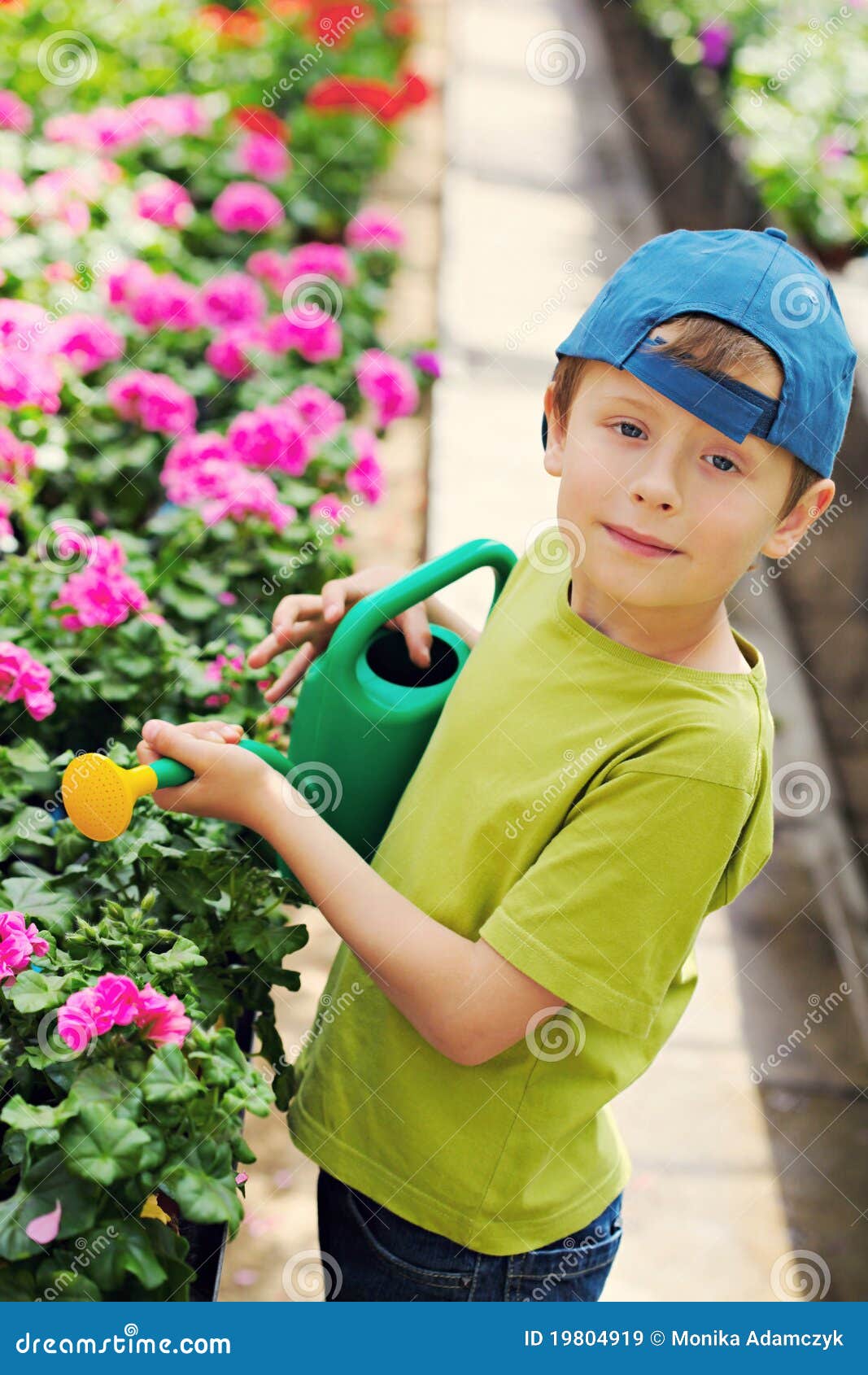 Gardener stock image. Image of face, greenhouse, blossom - 19804919