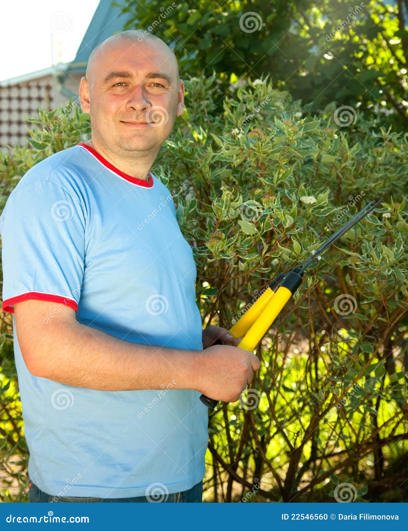 Gardener stock photo. Image of cheerful, outside, european - 22546560