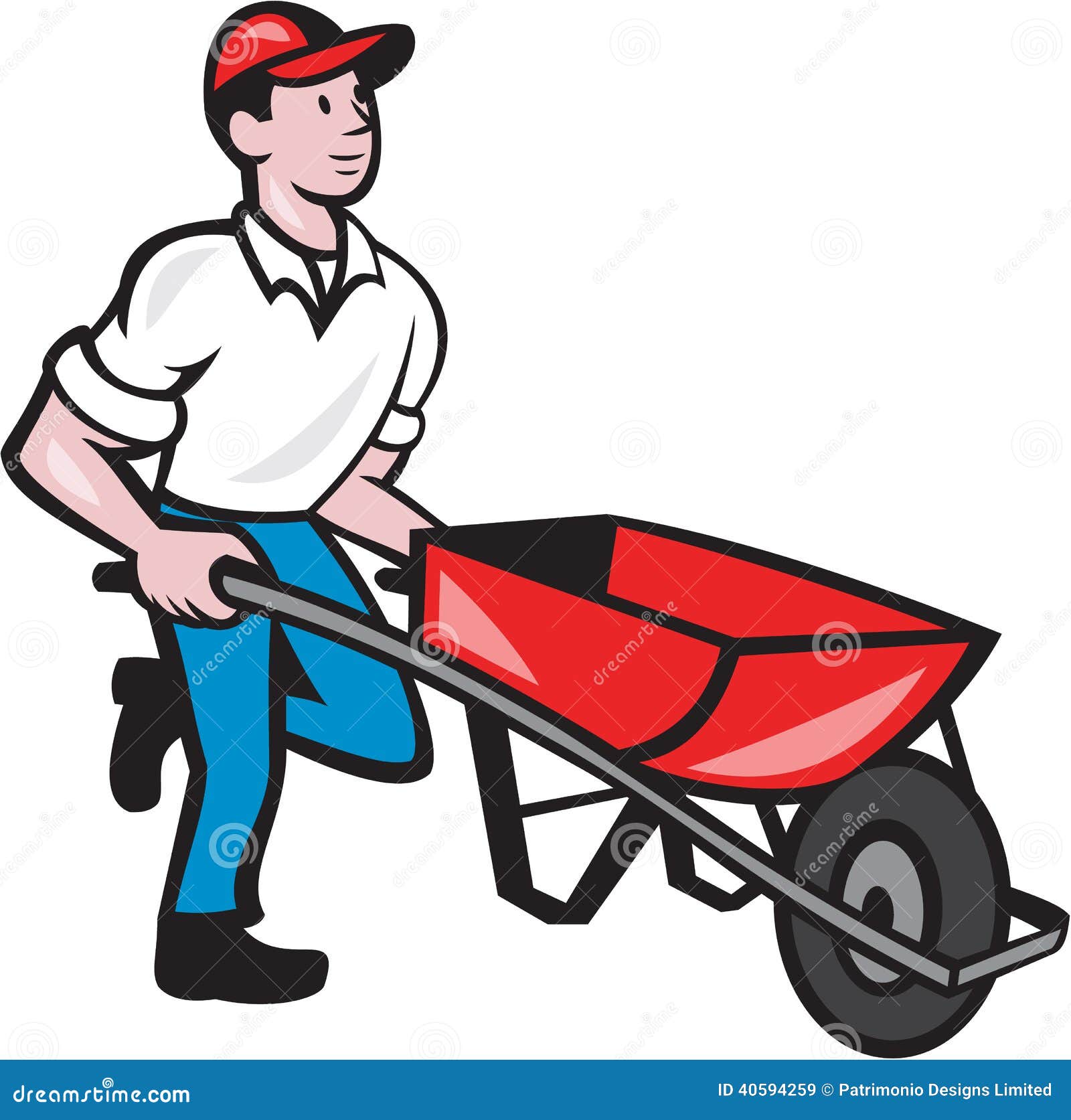 Man Pushing A Wheelbarrow Full Of Money Royalty-Free Stock Photography ... Man Pushing A Wheelbarrow Full Of Money Royalty-Free Stock Photography ...