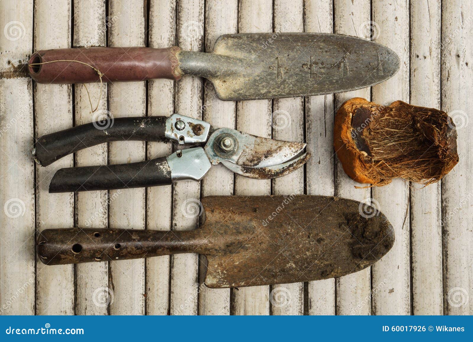 Gardener s tools stock photo. Image of dirty, organic - 60017926