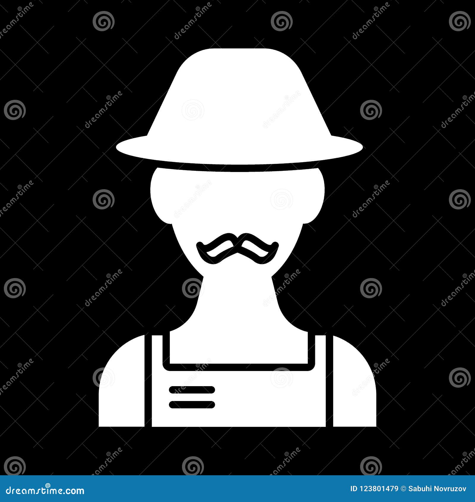 Grower Icon Of 3 Types Color, Black And White, Outline. Isolated Vector ...