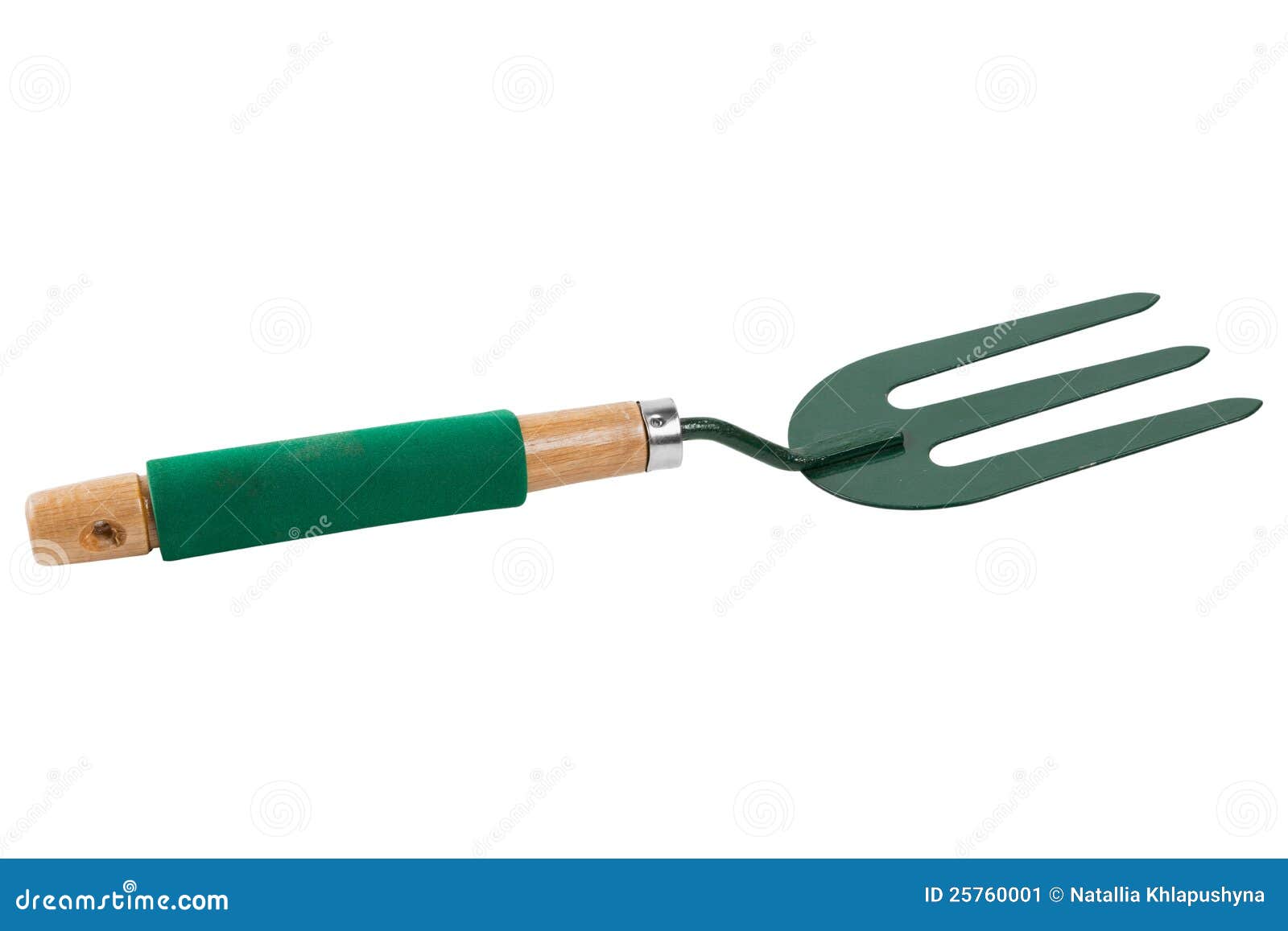 Gardening fork stock image. Image of cultivator, hand - 25760001