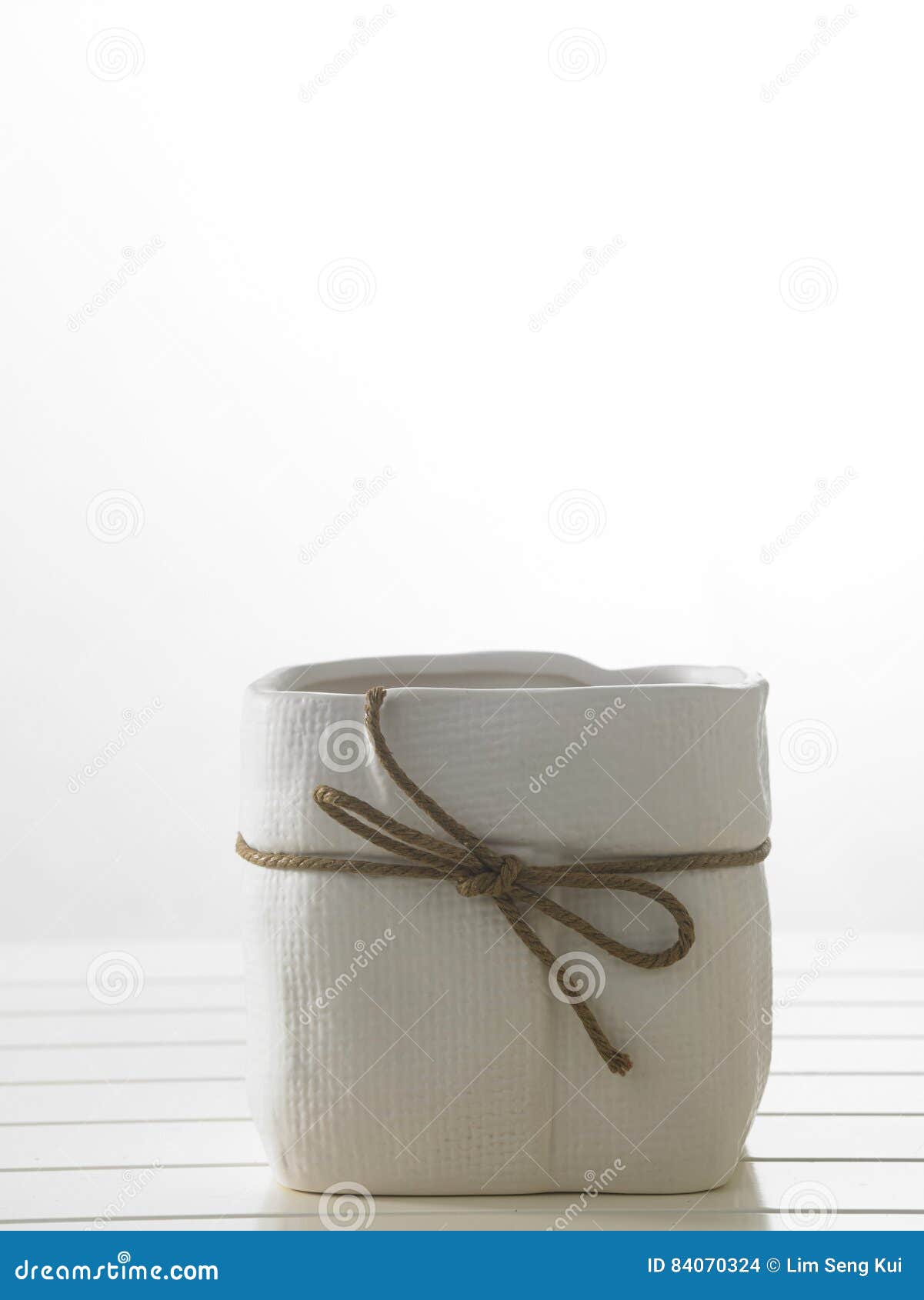 Gardening pot stock photo. Image of isolated, ribbon - 84070324