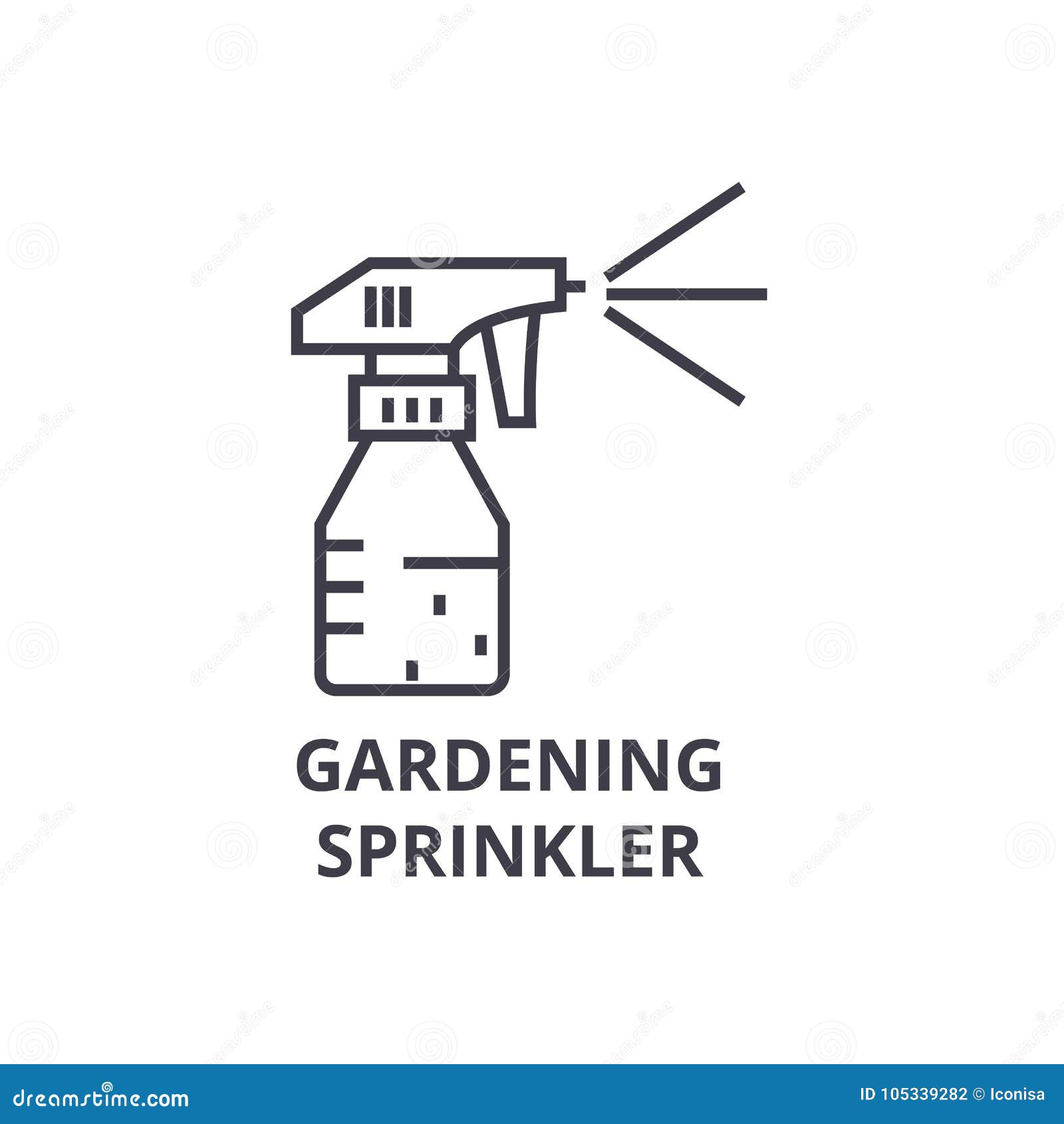 Gardening Sprinkler Line Icon, Outline Sign, Linear Symbol, Vector ... Gardening Sprinkler Line Icon, Outline Sign, Linear Symbol, Vector ...