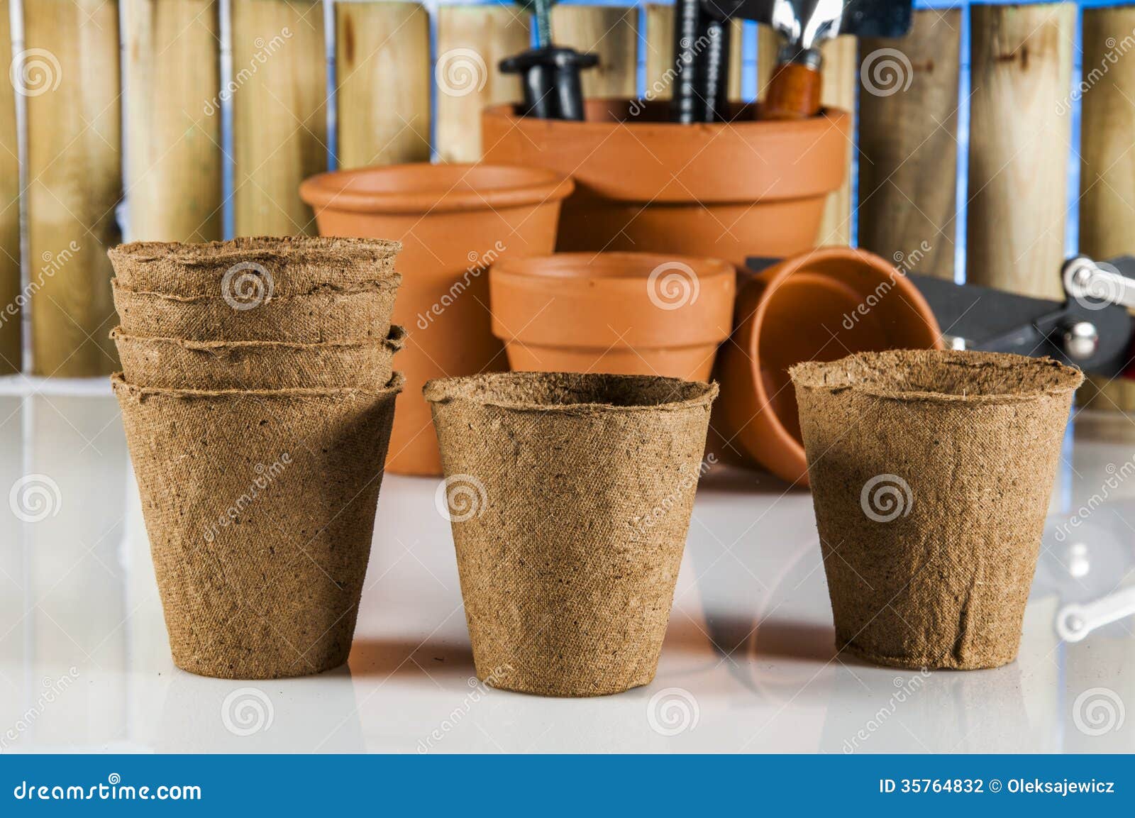 Gardening Stuff with Vivid Rural Composition Stock Photo - Image of ...