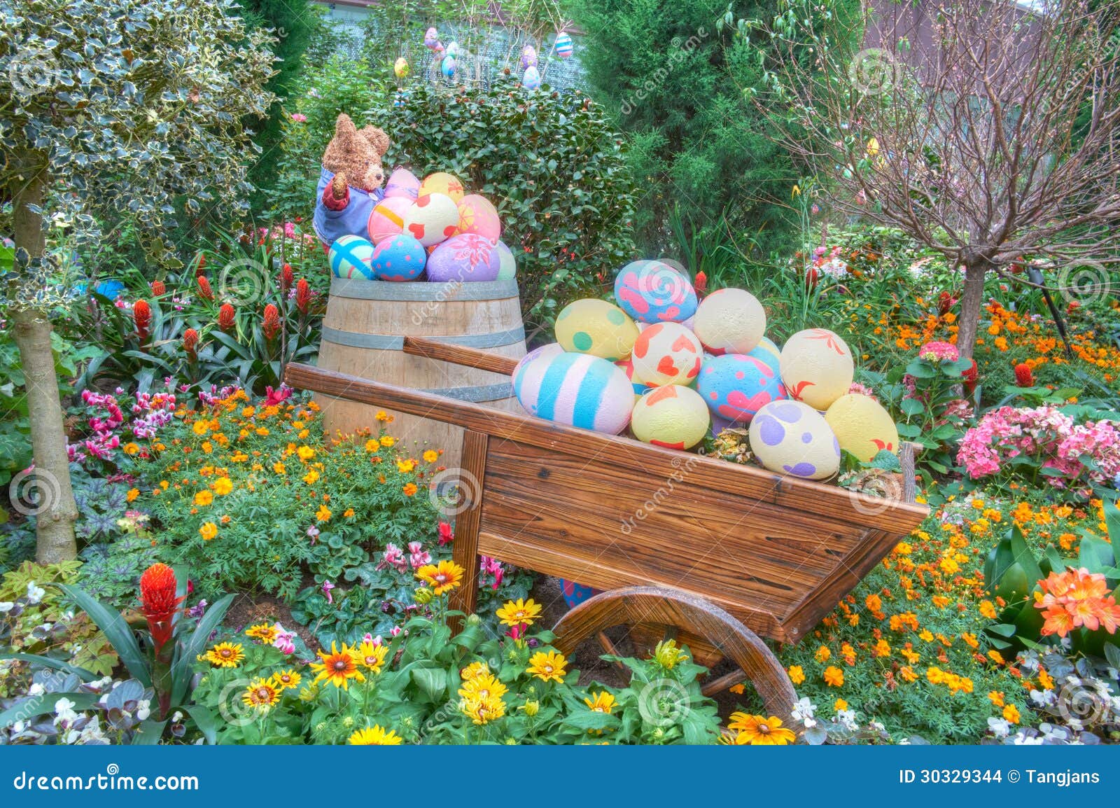 Gardens by the Bay, Flower Dome: Easter & Spring Stock Photo - Image of ...