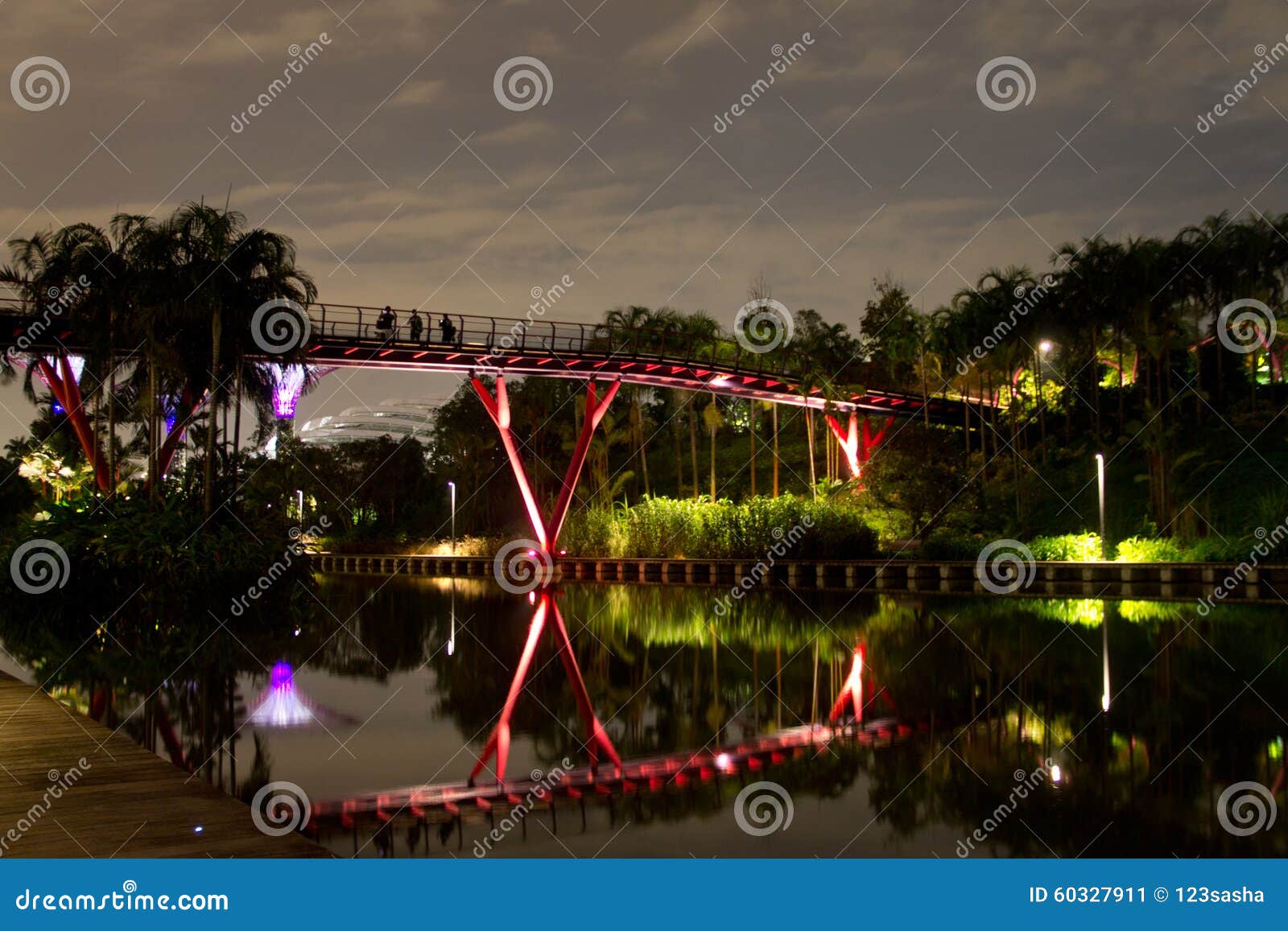 Gardens by the Bay stock image. Image of view, architectural - 60327911