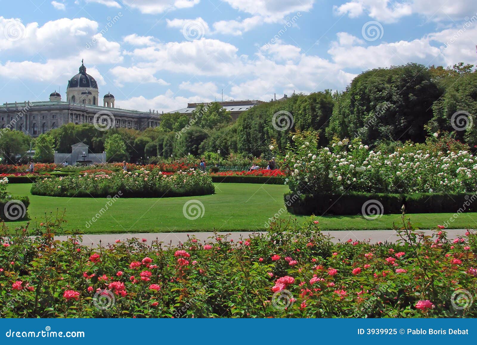 Gardens At Volksgarten, Vienna Picture. Image: 3939925