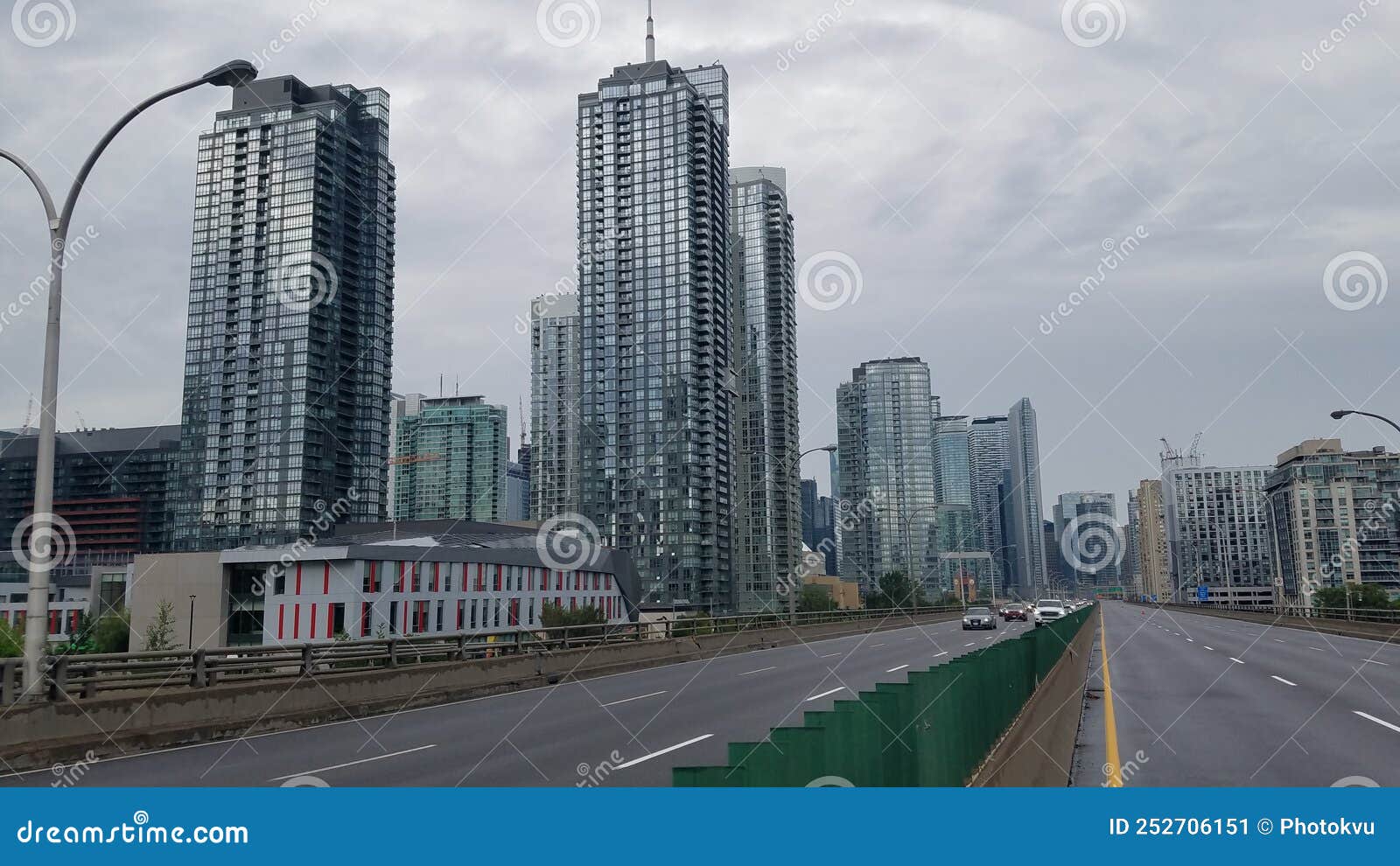Gardiner Expressway in Toronto Downtown Editorial Photo - Image of ...