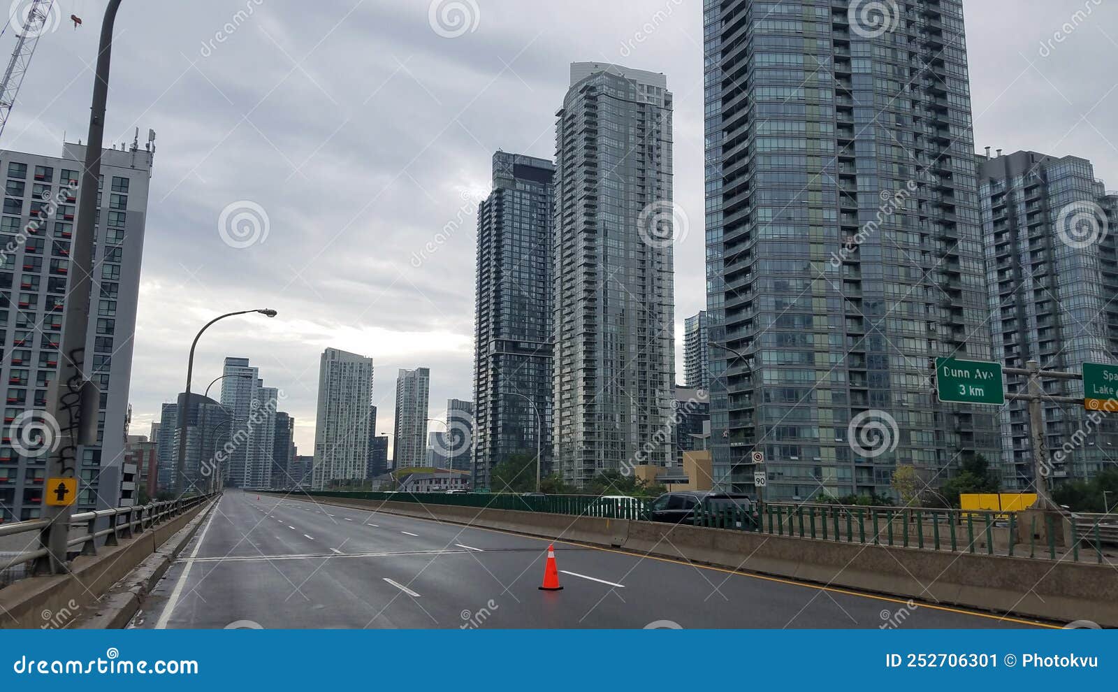 Gardiner Expressway in Toronto Downtown Editorial Photo - Image of ...