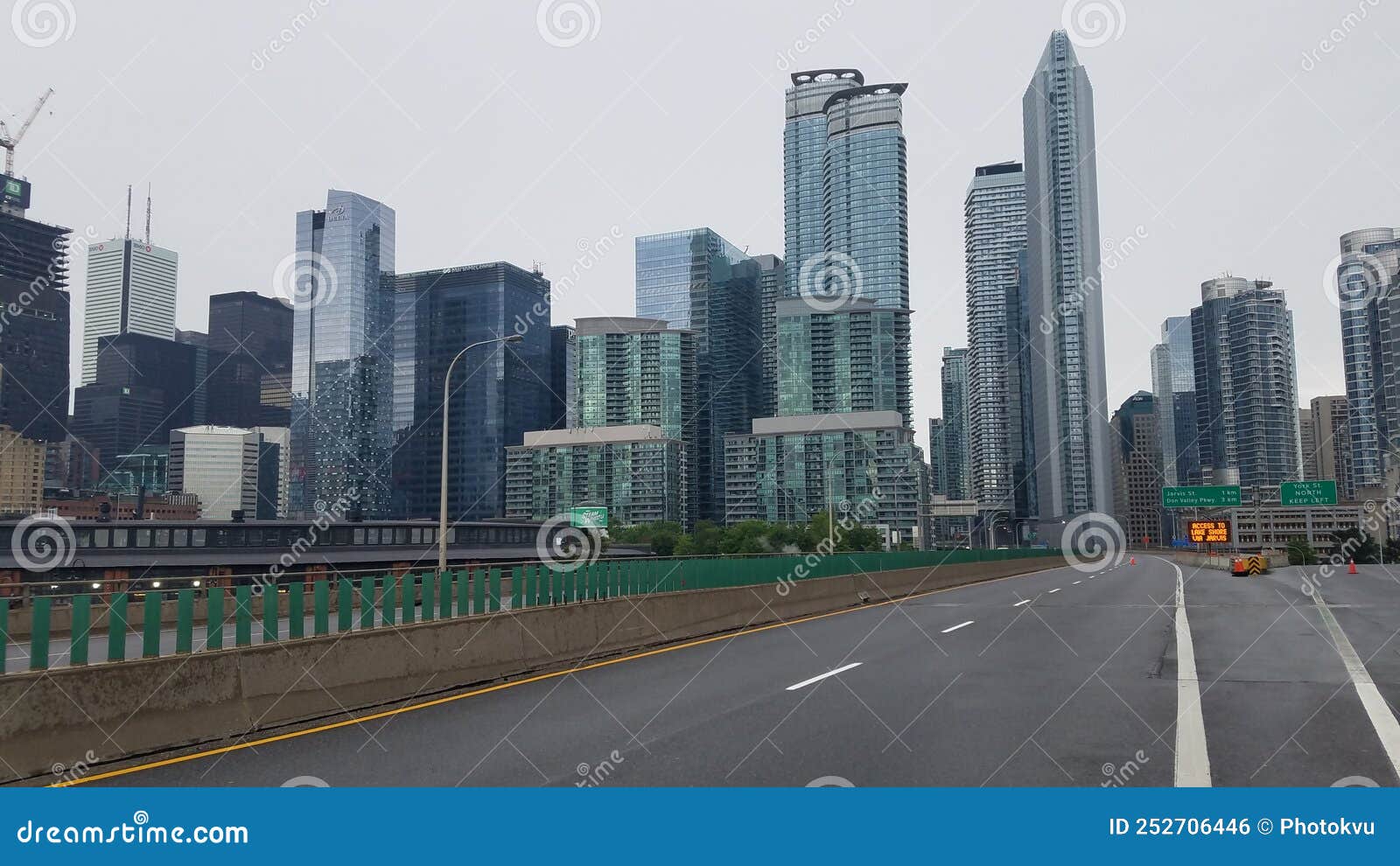 Gardiner Expressway in Toronto Downtown Editorial Photo - Image of ...
