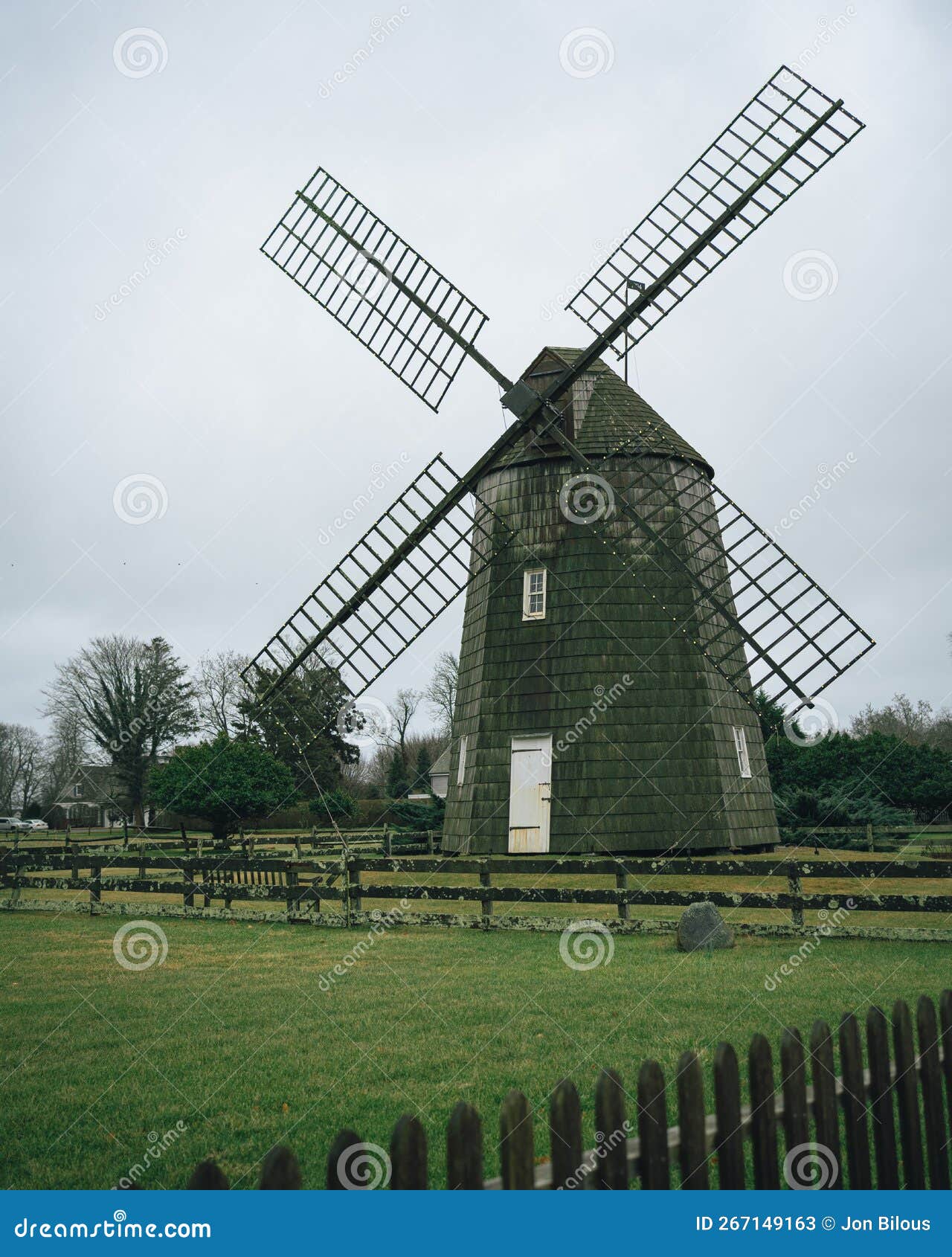 Gardiners Windmill, East Hampton, New York Stock Image - Image of ...