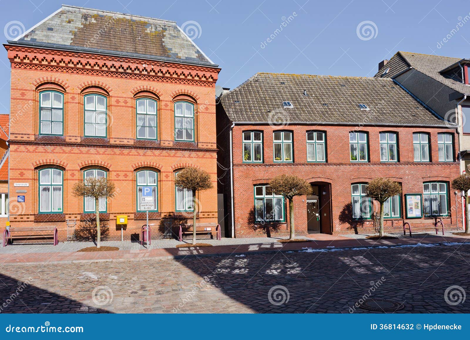 Garding stock photo. Image of germany, small, eiderstedt - 36814632