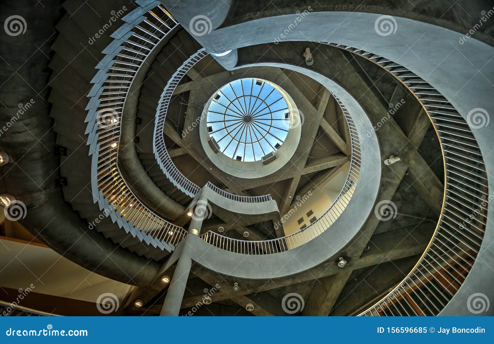 The Gardner Main Stacks editorial image. Image of spiral - 156596685