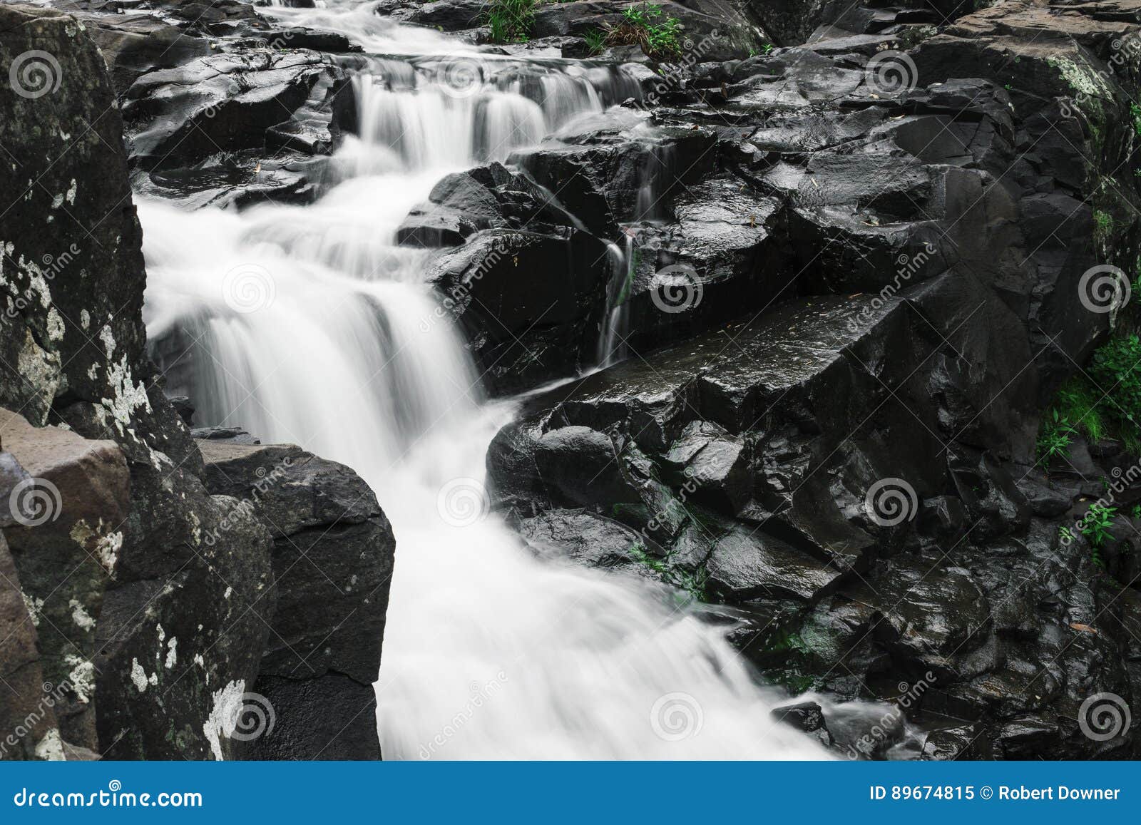 Gardners Falls in Maleny, Sunshine Coast Stock Image - Image of ...